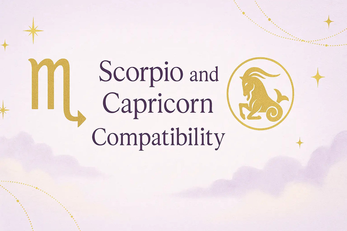 Scorpio and Capricorn Compatibility - Water vs. Earth