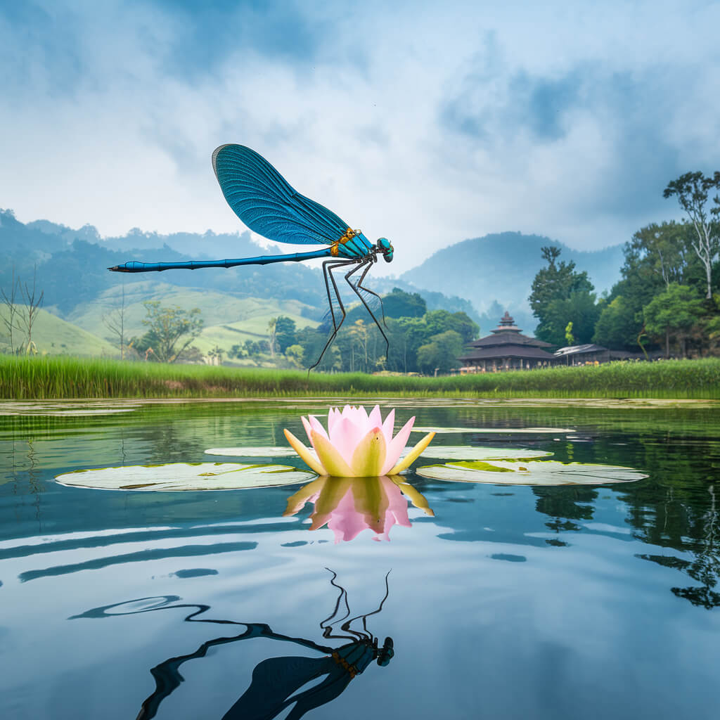 Blue Dragonfly Spiritual Meaning for Wisdom, Joy and Protection